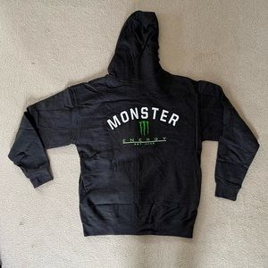 Sweaters | Nwt Monster Energy Zip Up Hoodie Only Taken Out Of The ...